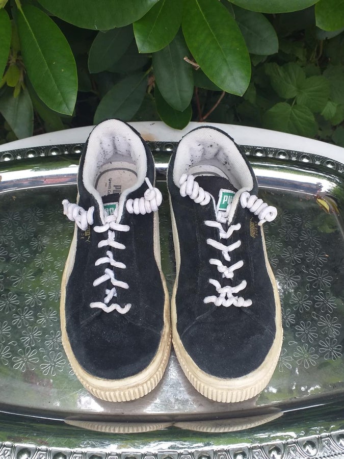 Puma mocka sneakers i.. | Köp från kidzorama_handelshus på Tradera ...