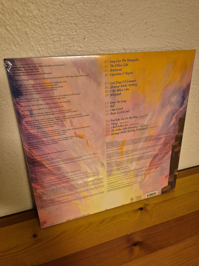 The Answer - Raise A Little Hell - 2-LP - Limit.. | Köp på Tradera ...
