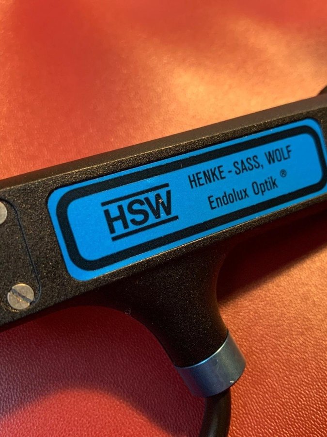 HSW Henke-Sass and Wolf Endolux-Optik Endoscope.. | Köp på Tradera ...