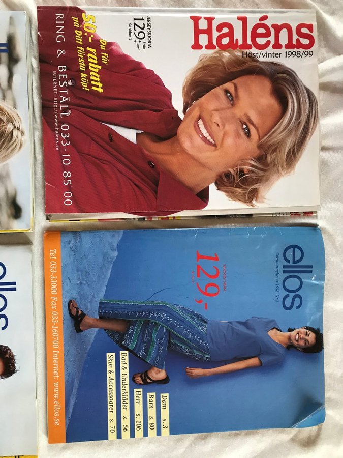 Se produkter som liknar 4 st Ellos och Halens-katalog.. på Tradera ...