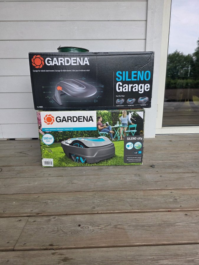 Gardena Sileno City 500m2. Gått 8 timmar. Ink G.. | Köp på Tradera ...