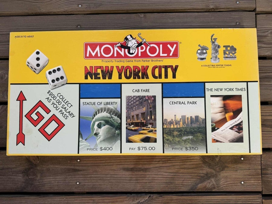 Monopol New York City Monpoly Big Apple Edition.. | Köp på Tradera ...