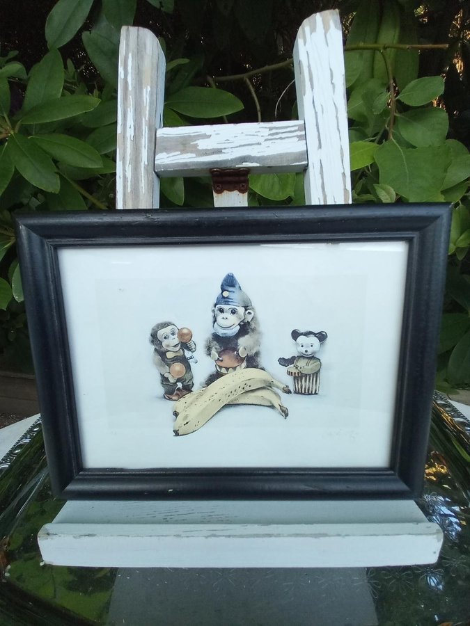 Lasse Åberg tavla apa.. | Köp från kidzorama_handelshus på Tradera ...