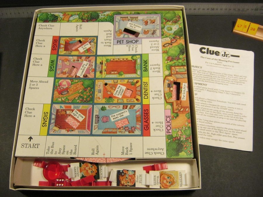Clue Jr, (Eng), Cluedo, äldre spel från Parker... | Köp på Tradera ...