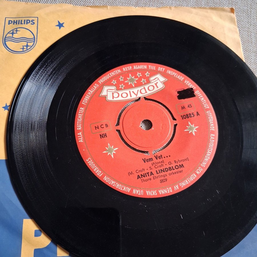 Anita Lindblom - Vem Vet... / Svenska Flickan k.. | Köp på Tradera ...