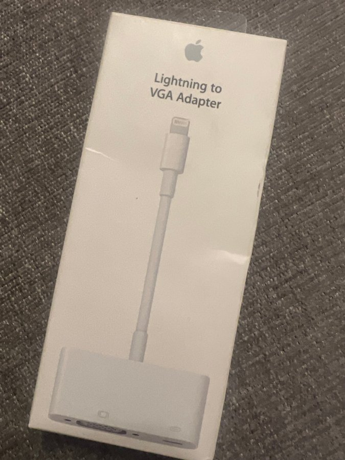 Apple Lightning till VGA-adapter | Köp på Tradera (711710042)