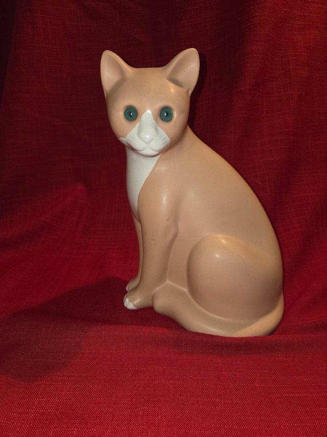 Stot Katt figurin i keramik 27,5 cm hög, Portugal | Köp på Tradera ...