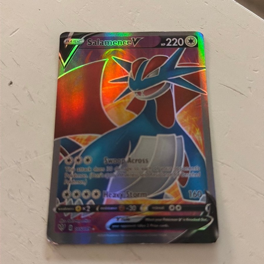 Salamence V Pokémonkort | Köp på Tradera (711239578)