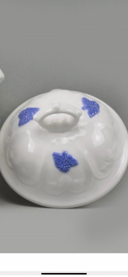 Blå Blom Gustavsberg sockerskål med lock perfek.. | Köp på Tradera ...