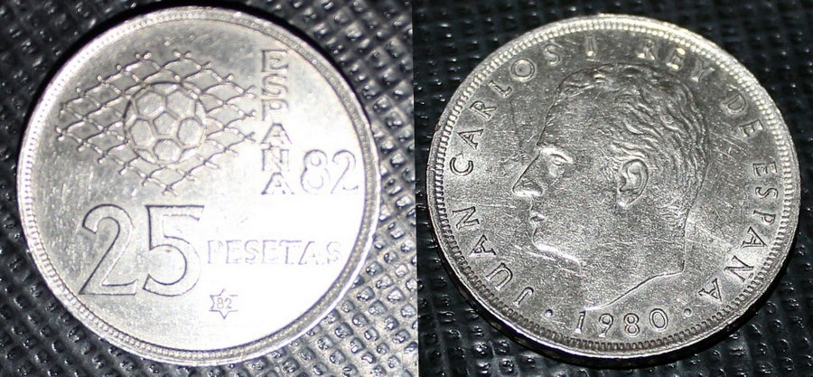 25 Peseta 1980 *82 - Samlarobjekt | Köp på Tradera (736681990)