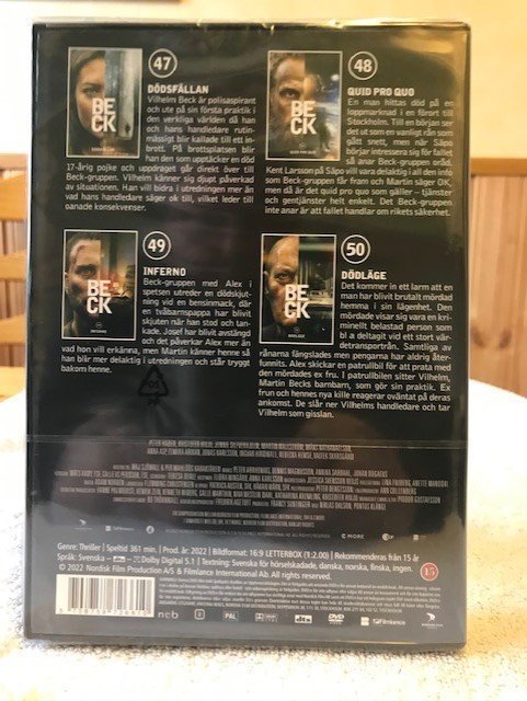 Se produkter som liknar Beck Box 47-50 DVD Ny Iplastad på Tradera ...