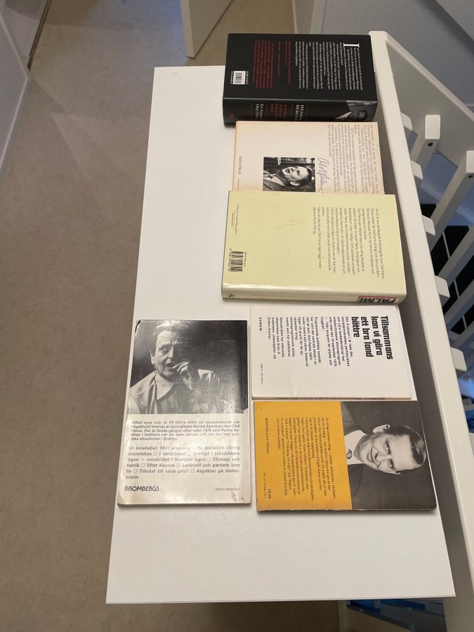 Rare-Olof Palme Böcker - Biografier och äldre P.. | Köp på Tradera ...