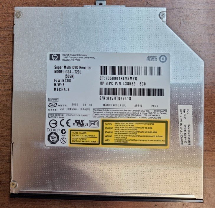 Original HP Super Multi DVD Rewriter Drive Hewl.. | Köp på Tradera ...