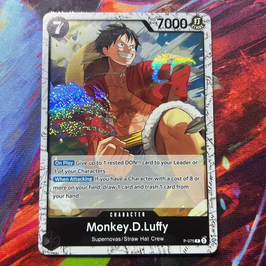 Monkey.D.Luffy - One Piece TCG Promo Card | Köp på Tradera (714088927)