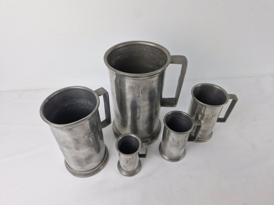 ANTIKA RYMDMÅTT - MEDIEVAL PEWTER PORTUGAL | Köp på Tradera (709813803)