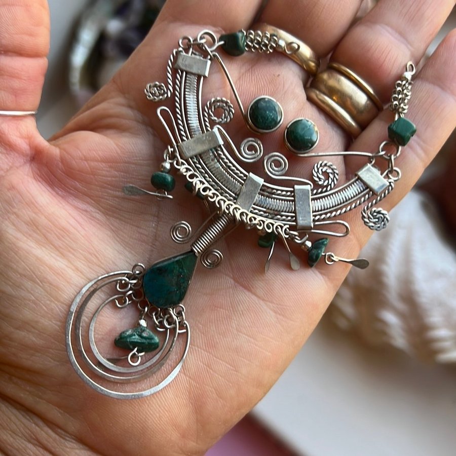 Hänge Turkos Eilat Sten,Sista bilden mått. | Köp på Tradera (702125826)