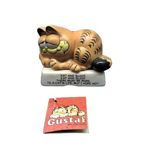 Katten Gustaf Garfield Figur Figuri.. | Köp från Footly på Tradera ...