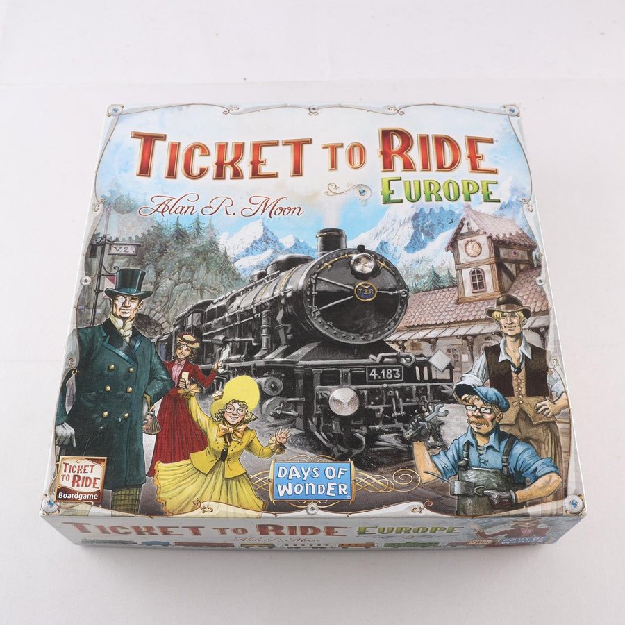 Spel, Ticket to ride europe, | Köp från Myrorna på Tradera (702174333)