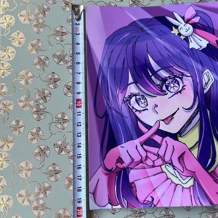 Oshi no ko Hoshino Ai print | Köp på Tradera (702751628)