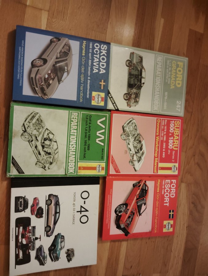 Reparationshandböcker: Ford Gra.. | Köp från Retrodelar på Tradera ...