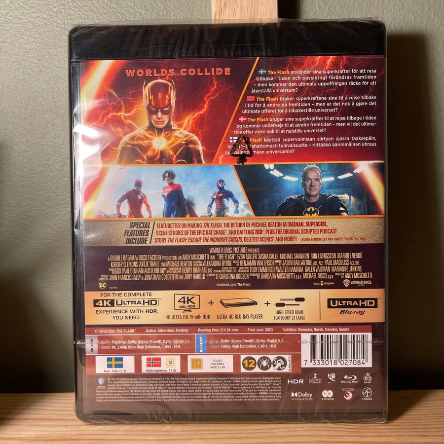 Inplastad ”The Flash” 4K ultra HD Blu-ray | Köp på Tradera (711667828)