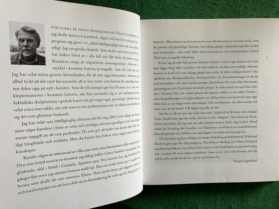 Konstens Magi av Bengt Lagerkvist | Köp på Tradera (733488907)