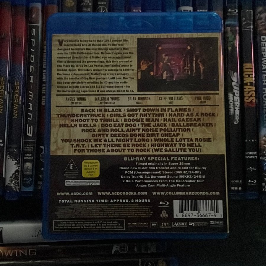AC/DC - No Bull: The Director's Cut (Blu-ray) | Köp på Tradera (702486666)