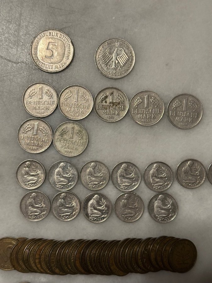 Deutsche mark-EURO-CH frank-Pound | Köp på Tradera (695327462)