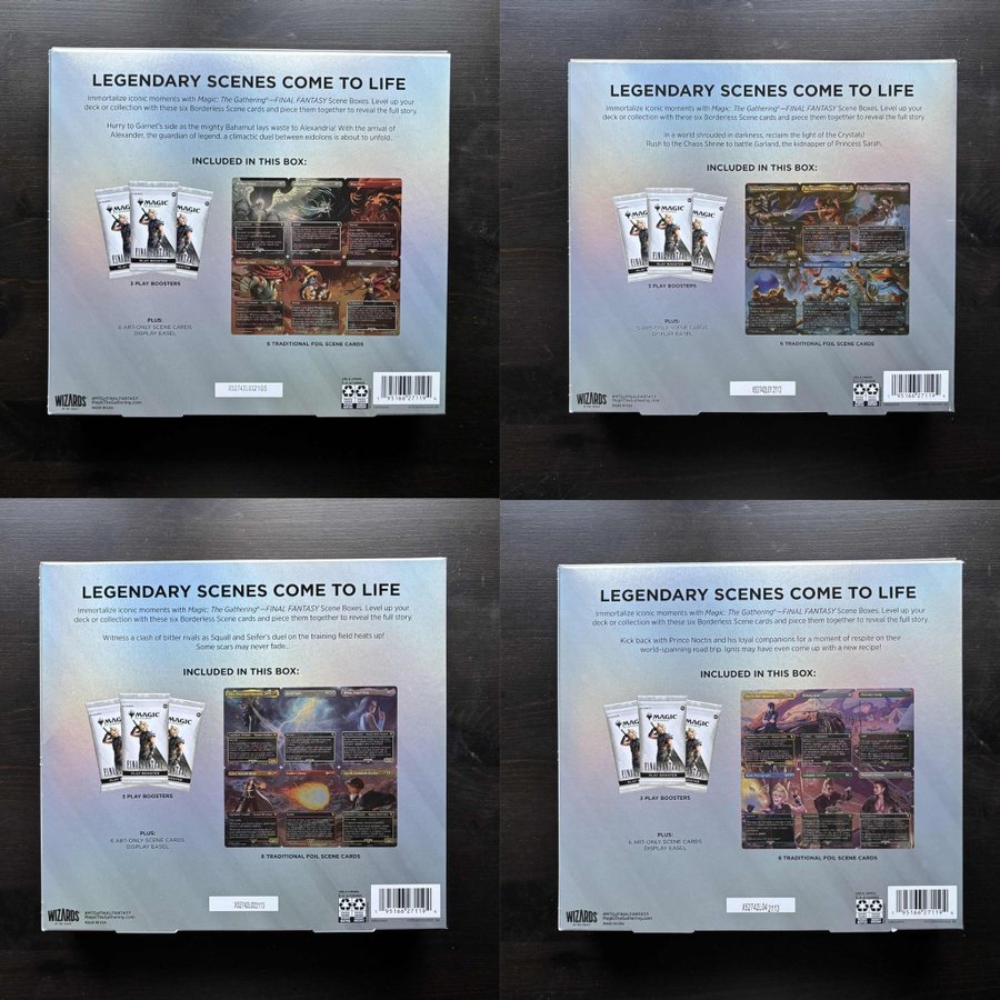 Magic The Gathering Final Fantasy Scene Box Set.. | Köp på Tradera ...