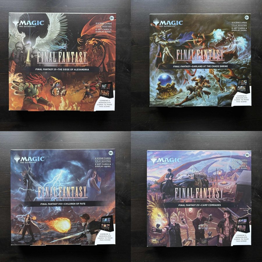 Magic The Gathering Final Fantasy Scene Box Set.. | Köp på Tradera ...