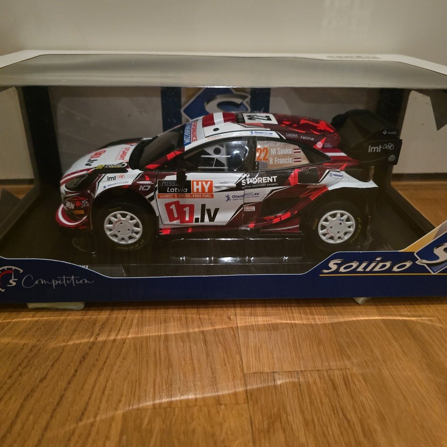 1/18 Ford Puma Rally1 Tet Rally Latvia 2024 Sesks | Köp på Tradera ...