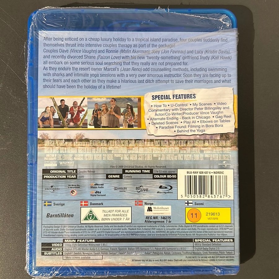 Couples Retreat (Trubbel i paradiset) - Blu-ray.. | Köp på Tradera ...