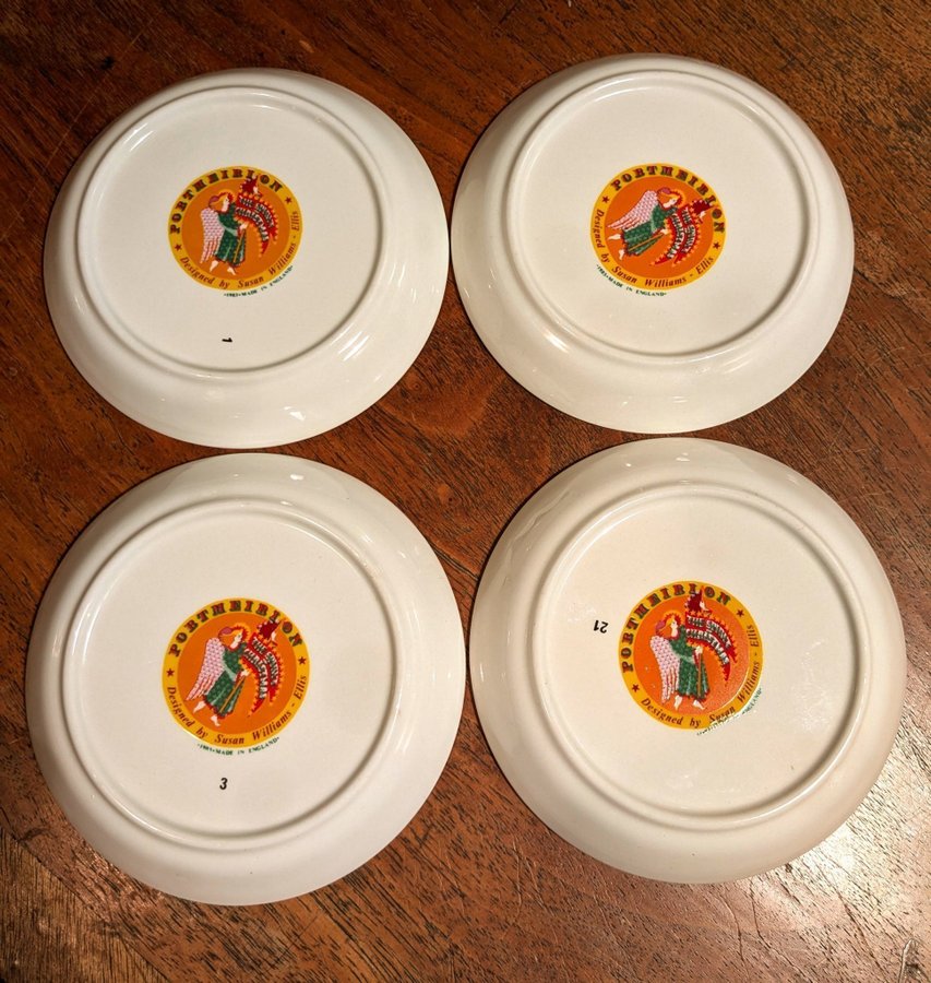 Portmeirion Assietter, Designed by Susan Willia.. | Köp på Tradera ...