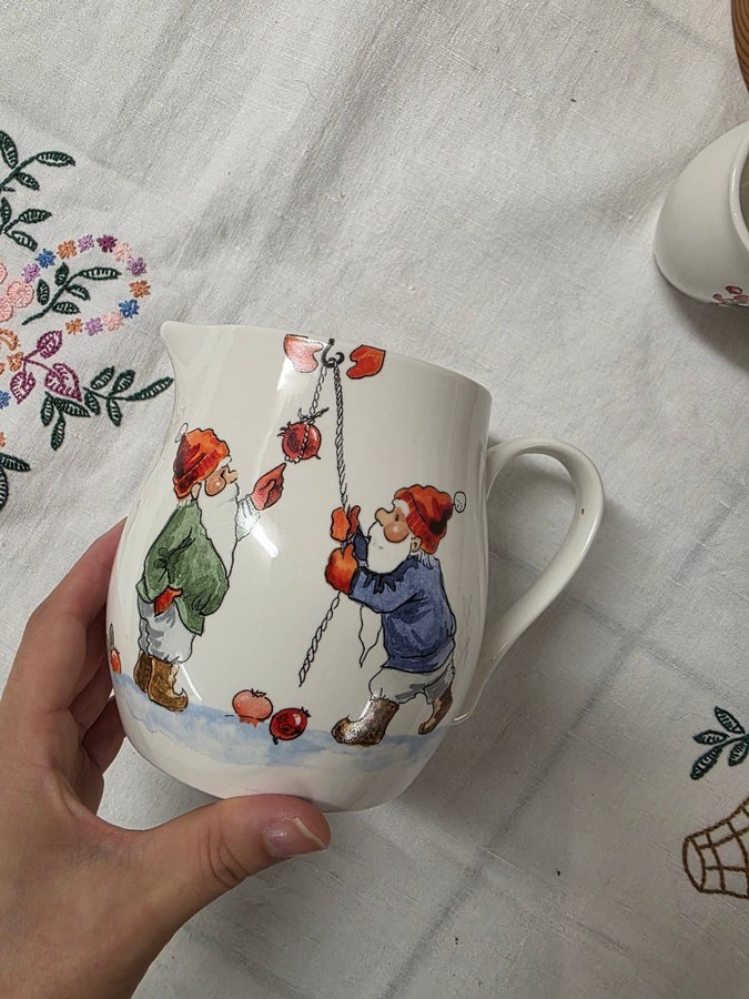 7st WWF kanna, skålar och glöggmuggar | Köp på Tradera (708449127)