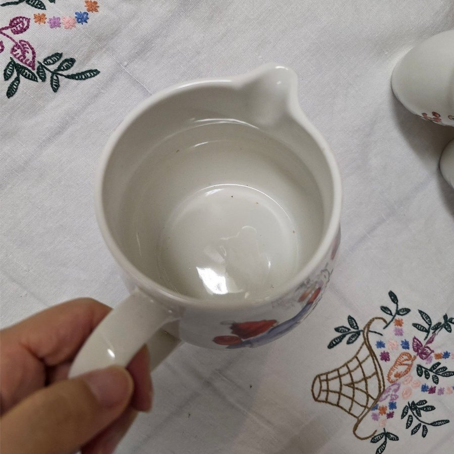 7st WWF kanna, skålar och glöggmuggar | Köp på Tradera (708449127)