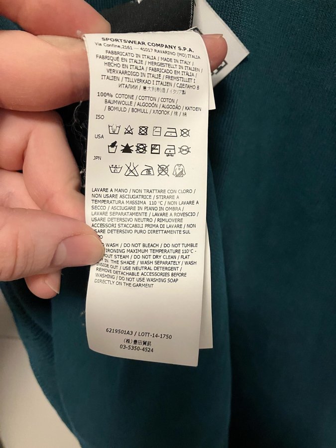 Stone Island Shadow project stickad vneck | Köp på Tradera (733512464)