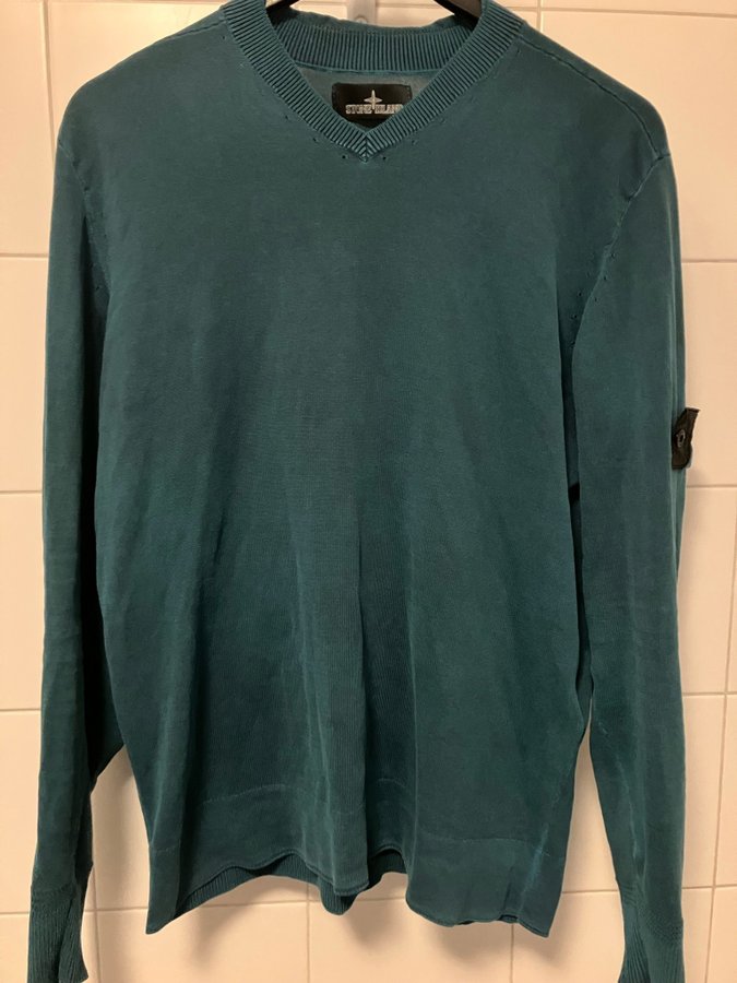 Stone Island Shadow project stickad vneck | Köp på Tradera (733512464)