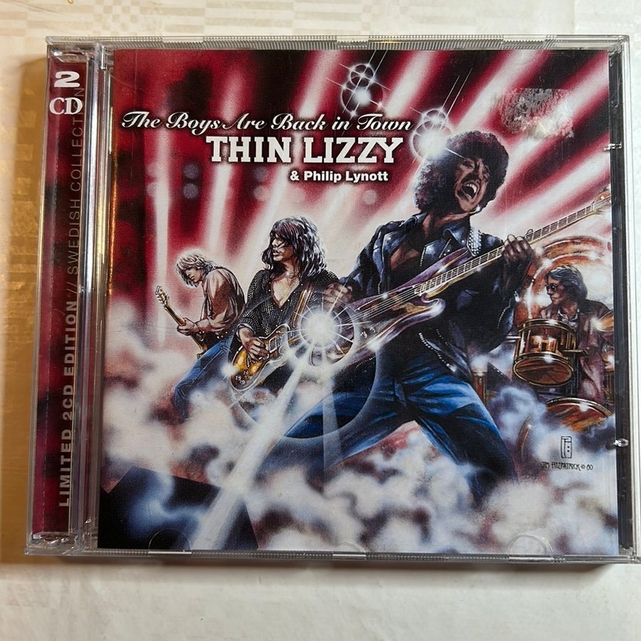 Thin Lizzy - The Boys Are Back In Town - Limite.. | Köp på Tradera ...