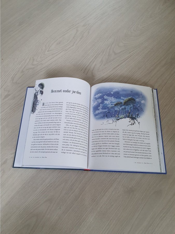 Peter Pan av J.M. Barrie, illustrerad av Peter .. | Köp på Tradera ...