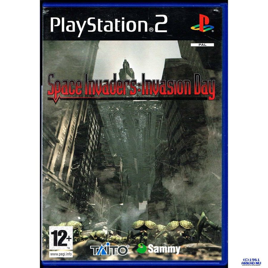SPACE INVADERS INVASION DAY PS2 SV.. | Köp från arkadnu på Tradera ...