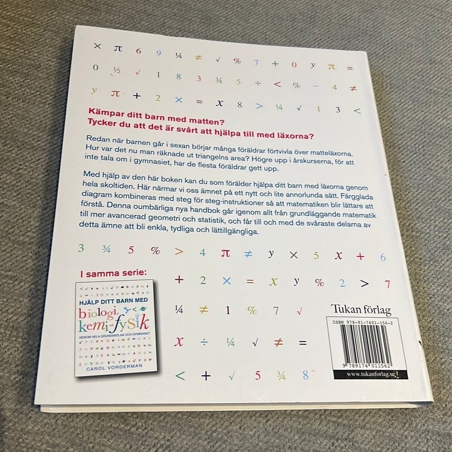 Häftad bok: Hjälp ditt barn med matte av Carol .. | Köp på Tradera ...