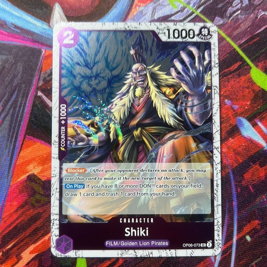 Se produkter som liknar One Piece TCG - Shiki OP06-073 på Tradera ...
