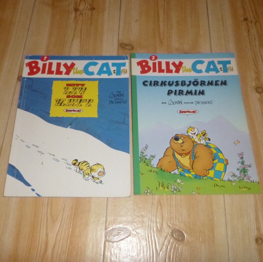 Billy the Cat: Mitt i Smöret & Cirkusbjörnen Pi.. | Köp på Tradera ...