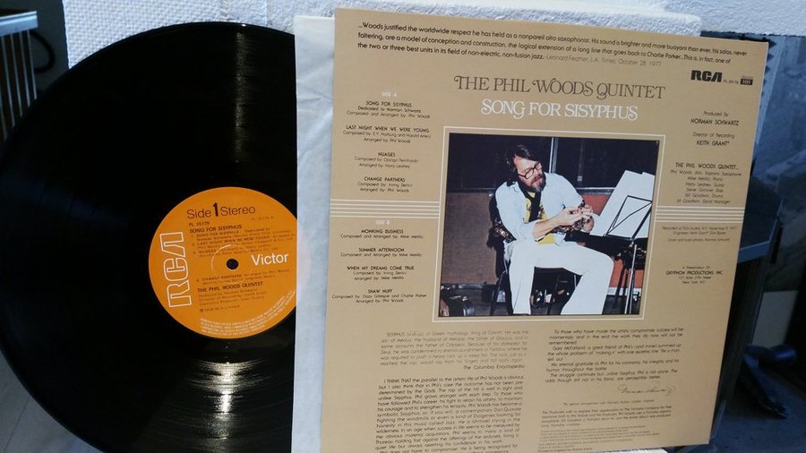 The Phil Woods Quintet - Song.. | Köp från SävarRecords på Tradera ...