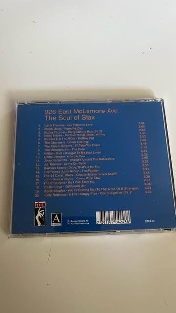 926 East McLemore Ave- - The soul of Stax - CD | Köp på Tradera (713565138)