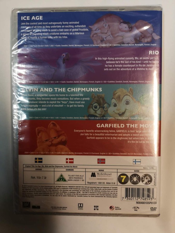 DVD 4 Movie Collection .. | Köp från RecordHunterSweden på Tradera ...