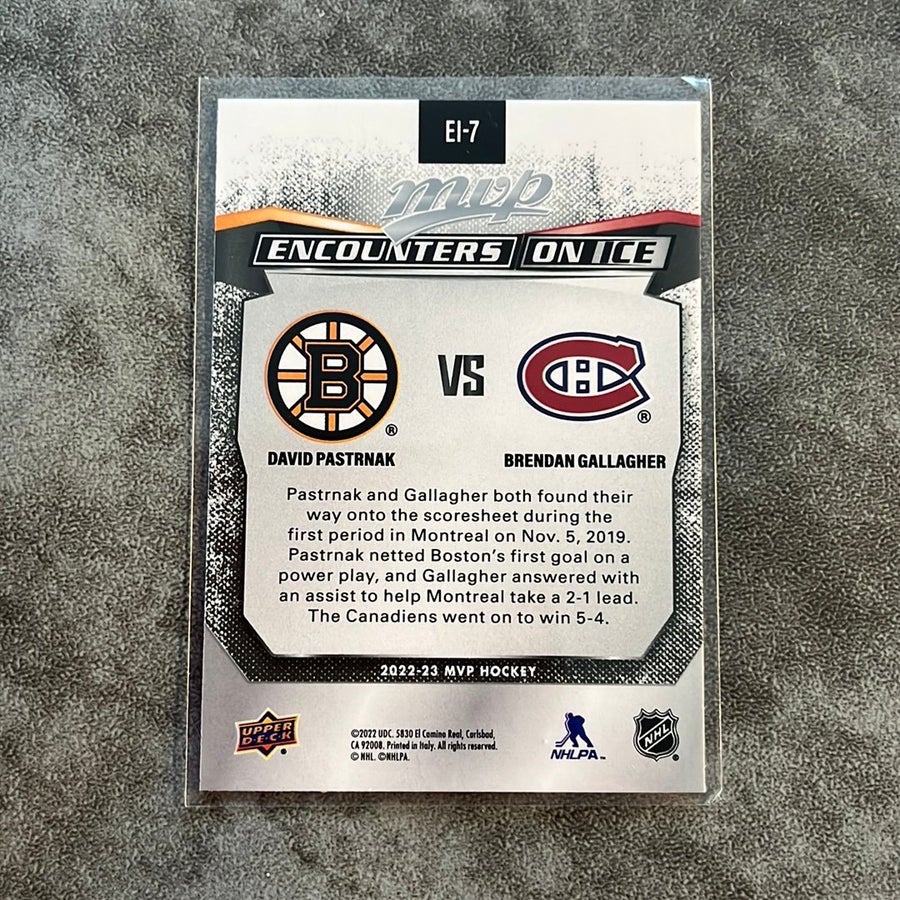 Se produkter som liknar David Pastrnak & Brendan Gall.. på Tradera ...