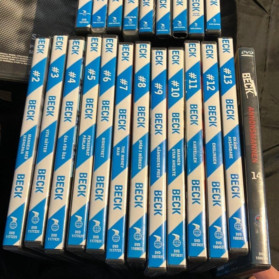 Beck DVD filmer. 27 st. | Köp på Tradera (664725137)