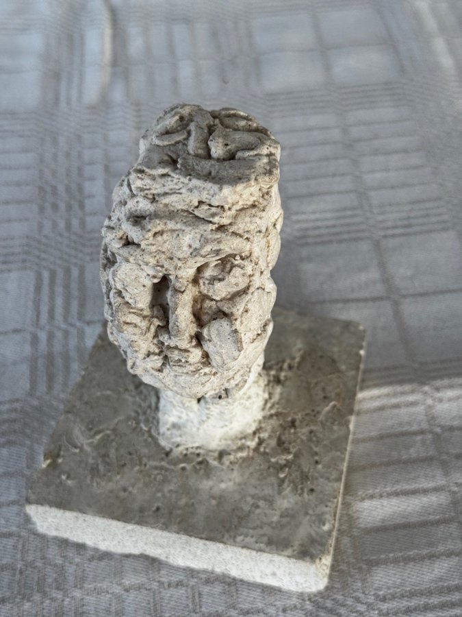 Skulptur av Siri Derkert- föreställande Ulf Lin.. | Köp på Tradera ...