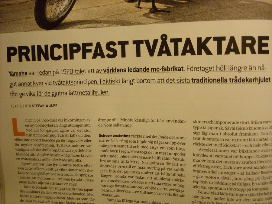 mc Yamaha RD 250 - principfast 2-taktare - | Köp på Tradera (710726026)